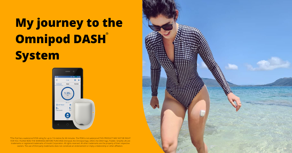 My Journey To The Omnipod DASH® System - Podder Story | Omnipod® Australia